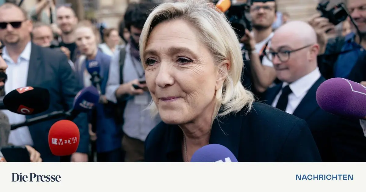 Le Pen kündigt Misstrauensantrag gegen linkspopulistische Minister an – DiePresse.com